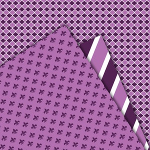 Purple Digital Paper, Scrapbook Papers, Wallpaper, Background ...