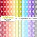 Birthday Digital Paper, Scrapbook Paper, Birthday, Glitter, Stripes ...