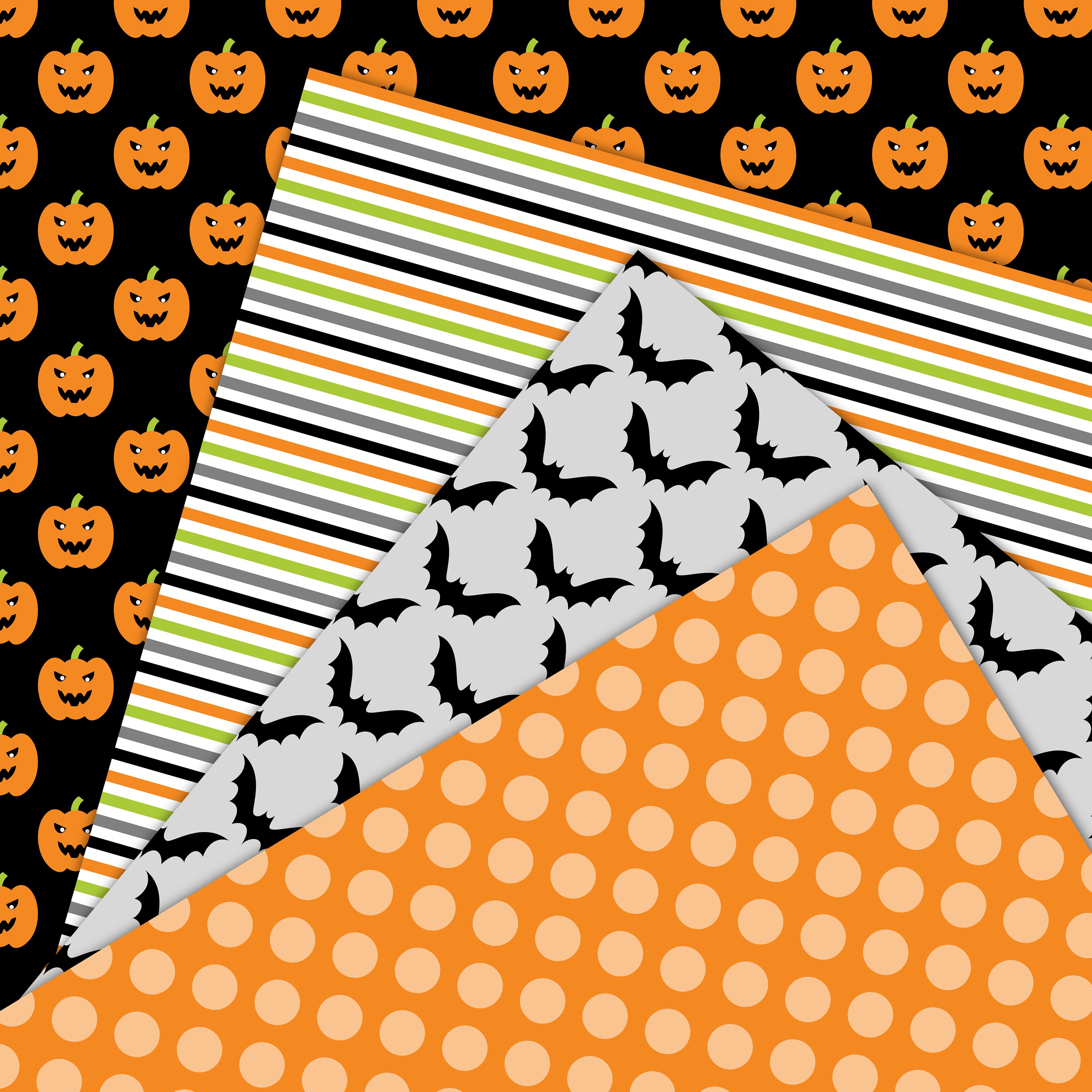 Halloween Digital Paper Halloween Backgrounds Halloween - Etsy