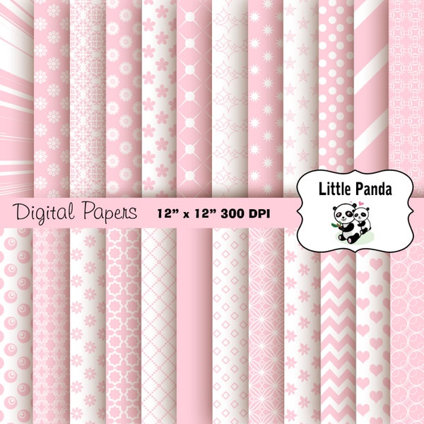 Digital Scrapbook Paper - Etsy