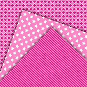 Pink Digital Paper, Scrapbook Papers, Wallpaper, Background, Commercial ...