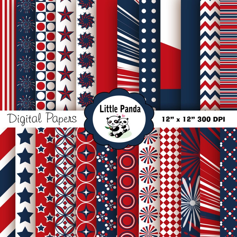 Digital Scrapbook Paper - Etsy