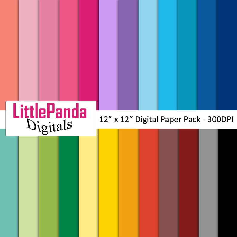 Solid Digital Paper, Scrapbook Papers, Wallpaper, Background ...
