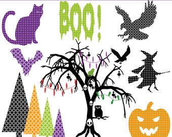 Tree Digital Clip Art Commercial Use Instant Download - Etsy