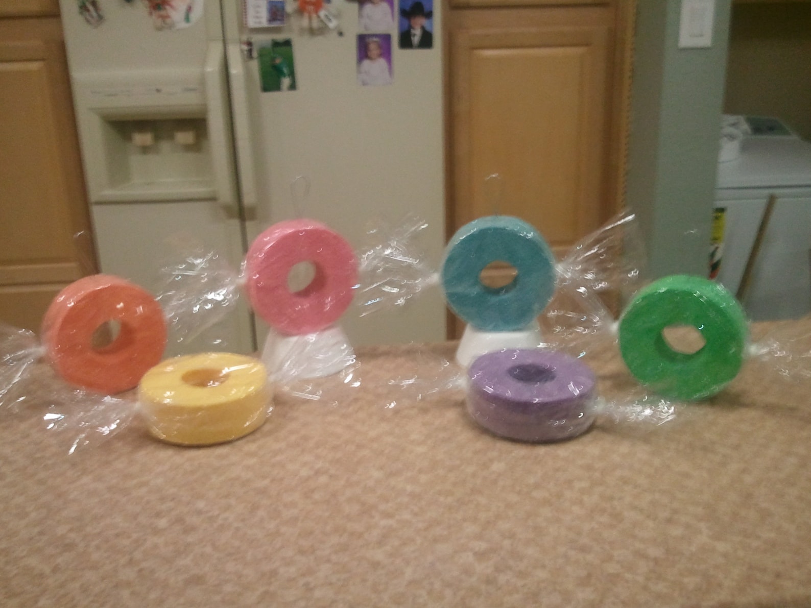 Life Saver Style 8 Candy Table Decorations Christmas - Etsy