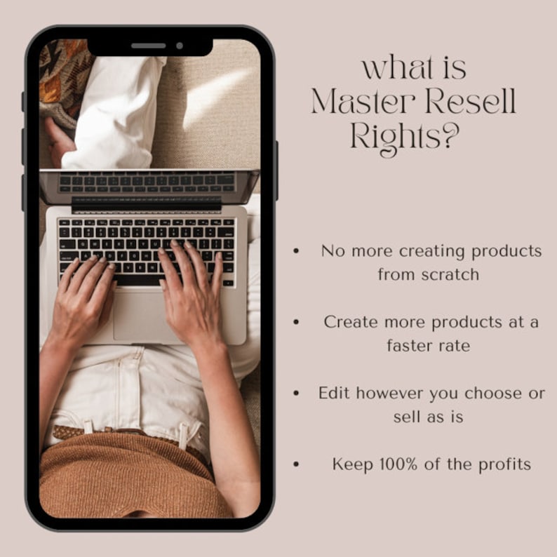 Master Resell Rights, PLR, Digital Product Ideas,pdf, Courses, Make ...