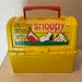 Vintage Snoopy Yellow Lunch Box - Etsy