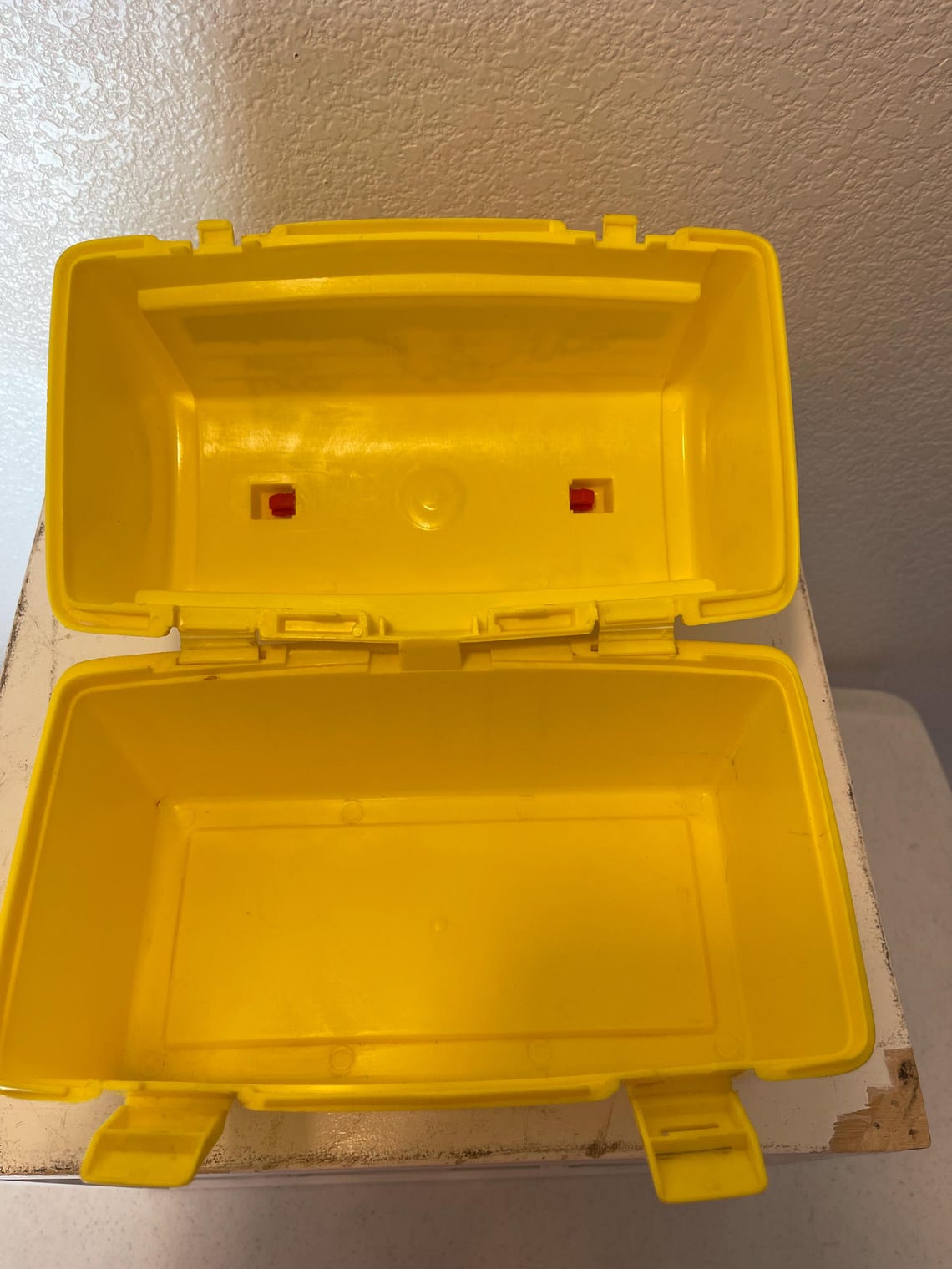 Vintage Snoopy Yellow Lunch Box - Etsy