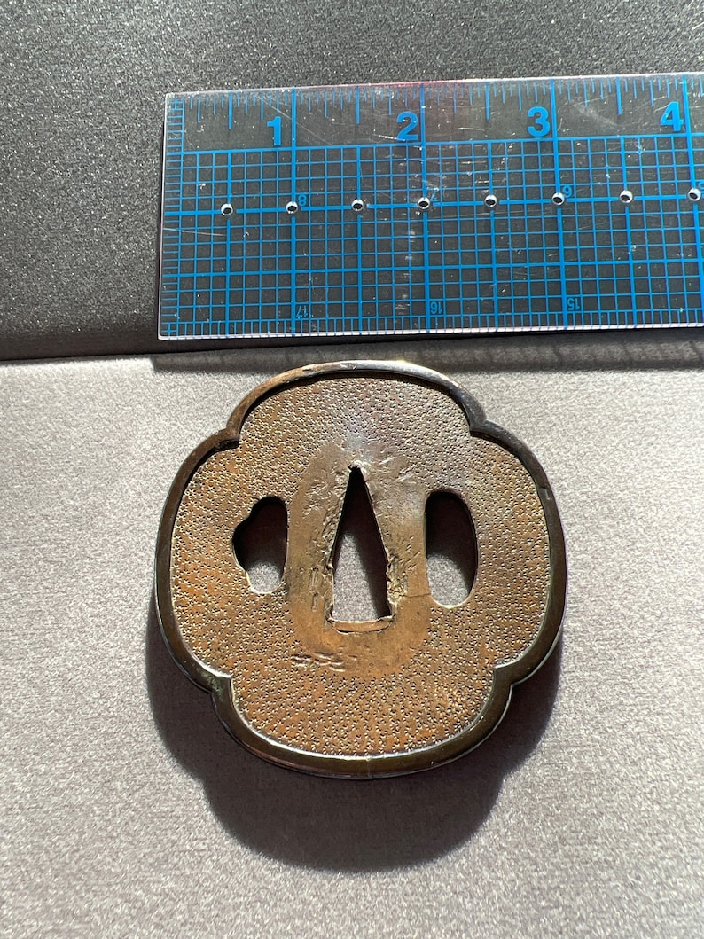 Tsuba Japanese Tachikanagashi - Etsy