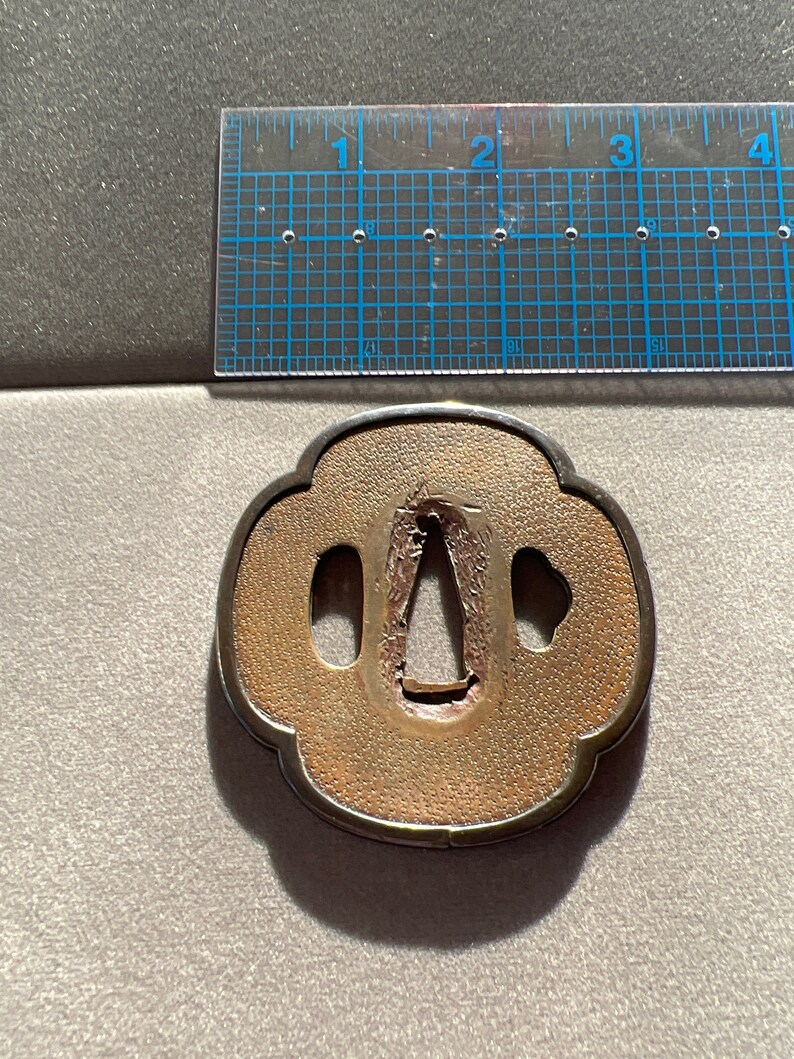 Tsuba Japanese Tachikanagashi - Etsy