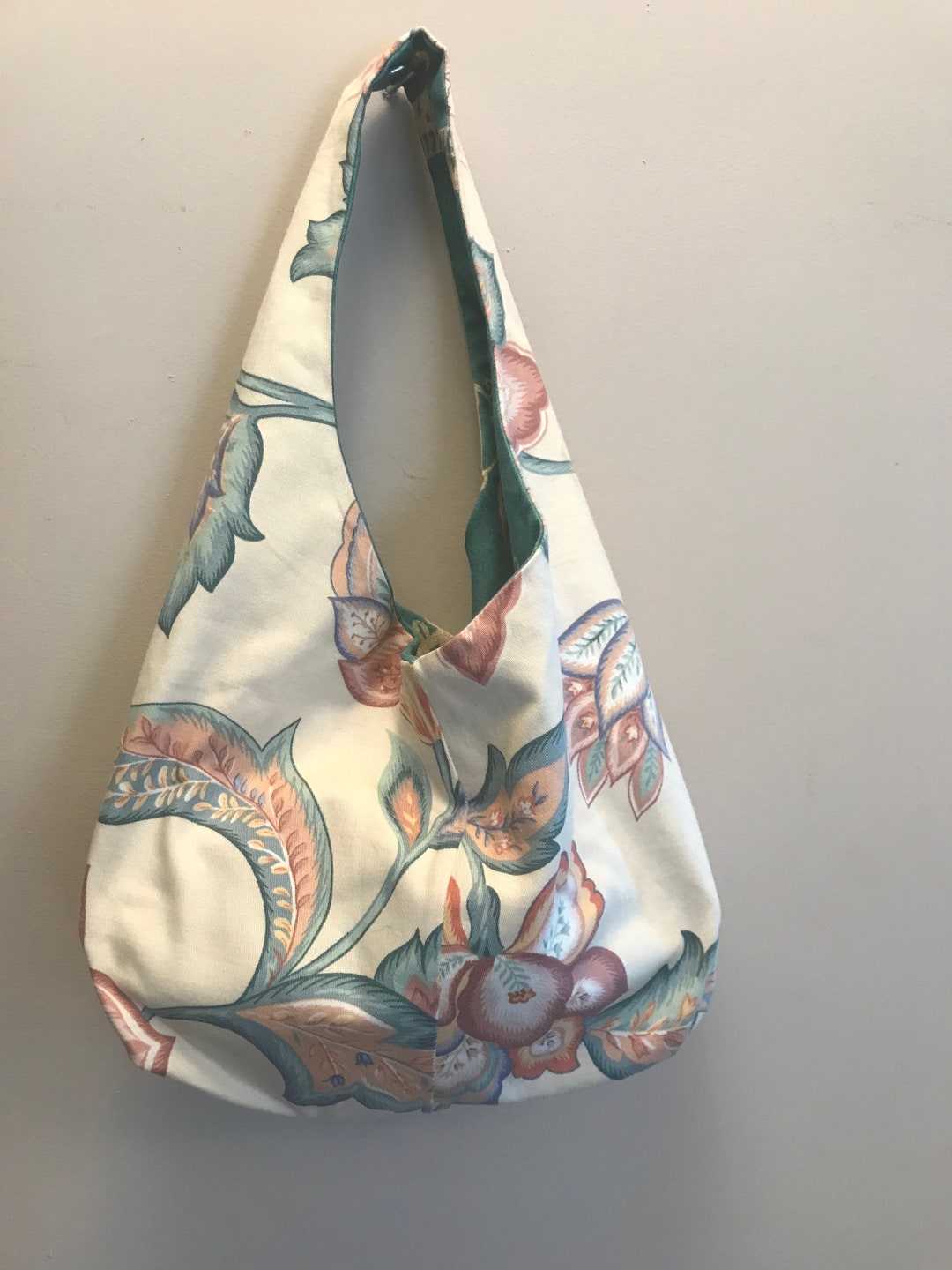 Floral and Abstract Print Reversible Bag Tote - Etsy