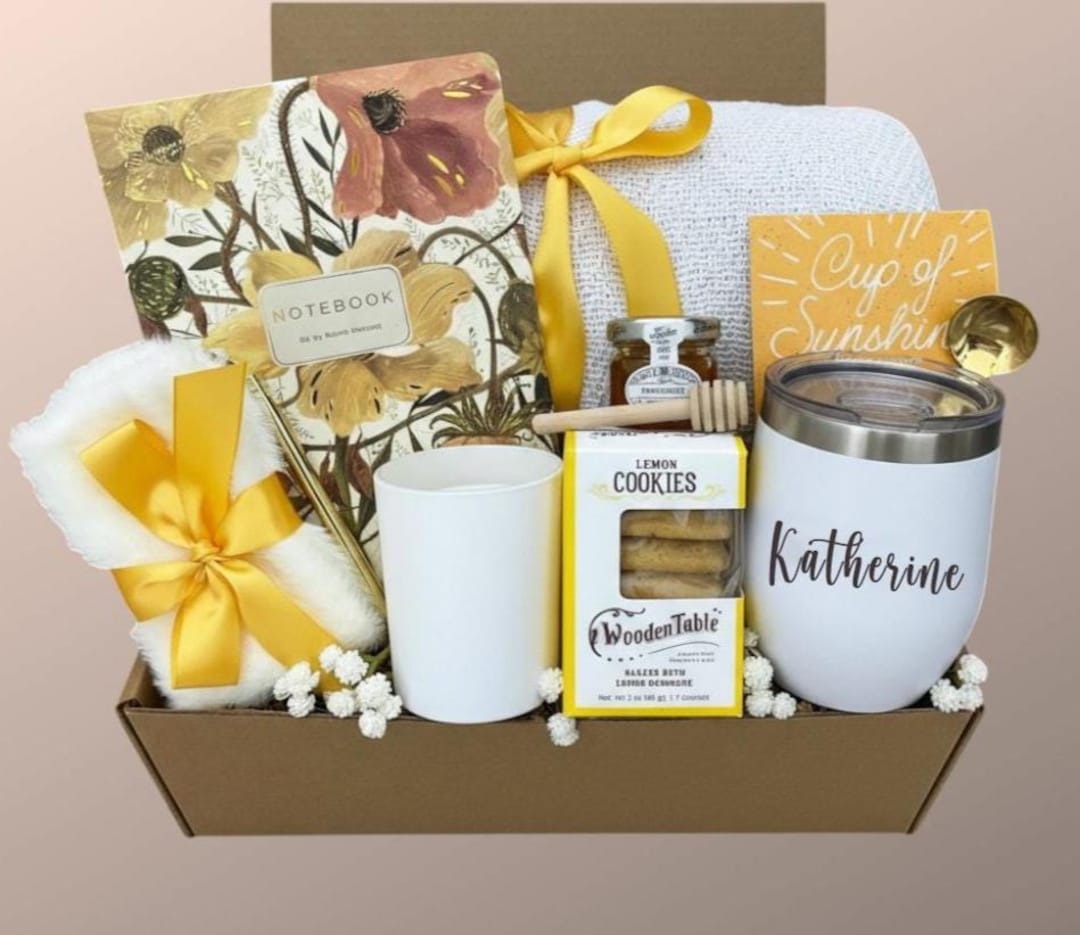 Personalized Spa Gift Box for Her – Custom Self Care Birthday and ...