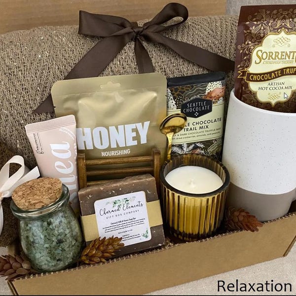 Classy Gift Basket for Women Cozy Gift - 60+ Gift Ideas for 2025
