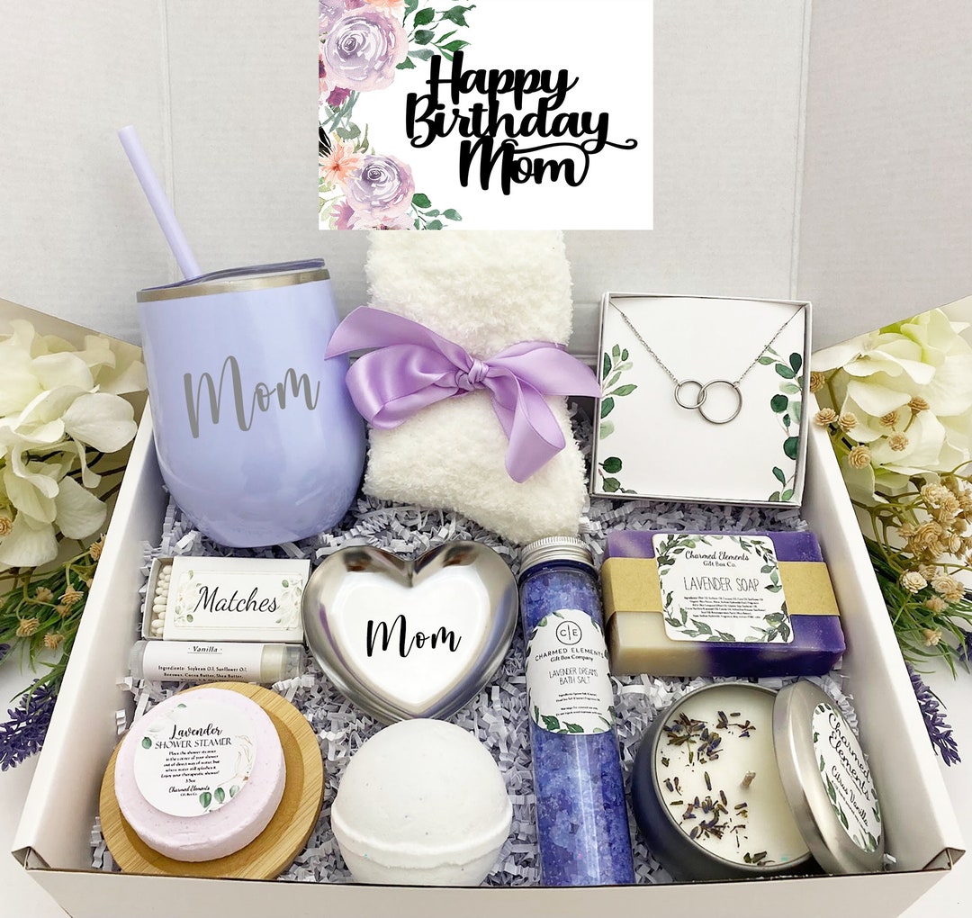 Happy Birthday Gift for Mom From Daughter, Mom Birthday Gift Box ...