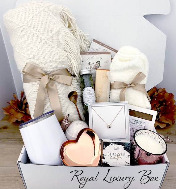 Engagement Gift Box for Her Congratulations Gift Box Engagement Gift Box for Her Congrats Just Engaged Gift Basket Engagement Spa Box Etsy