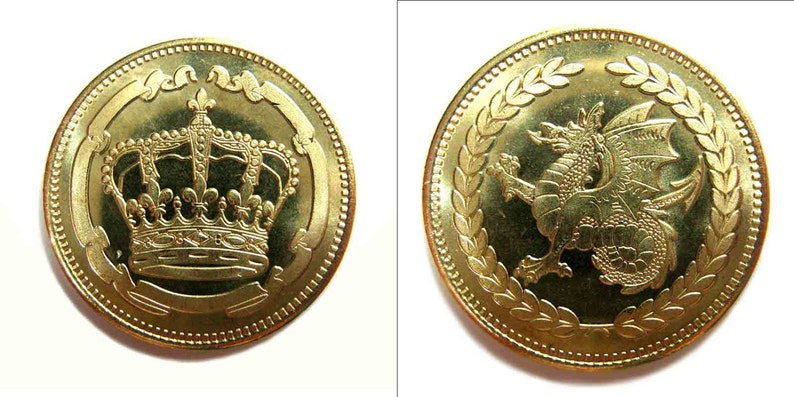 Realm Coins Fantasy Coin Game - Etsy