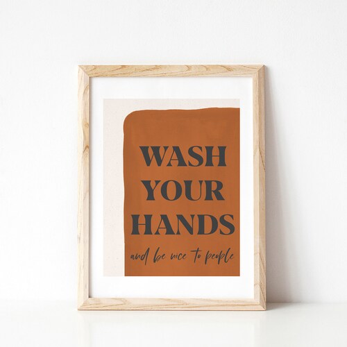 Boho Hand Print Hand Print Palm Hand Print Boho Print | Etsy