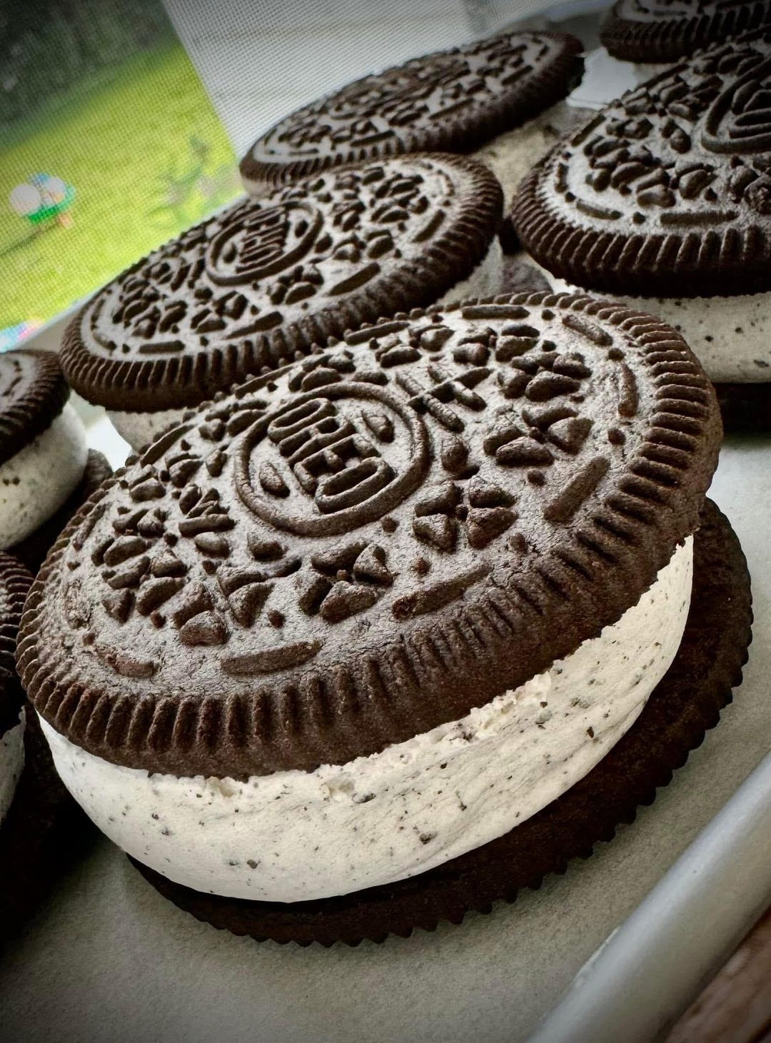 Huge Freeze Dried Oreo Ice Cream Sandwich - Etsy