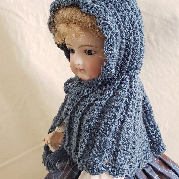 Crochet Hooded Cape - Etsy