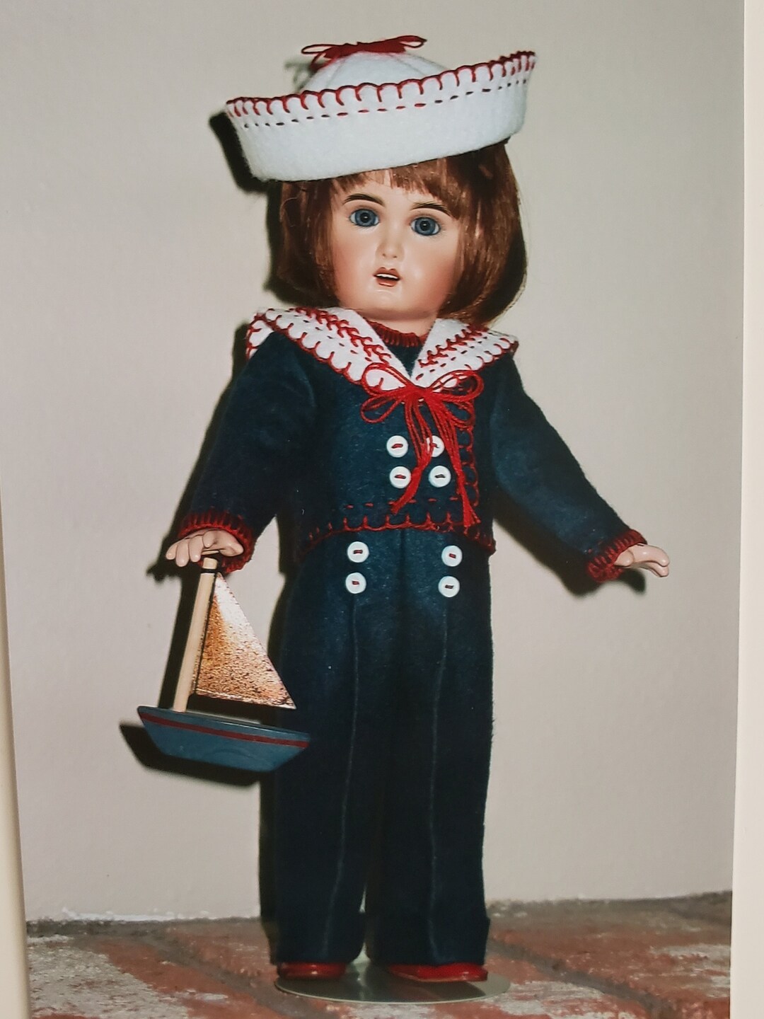 PDF PATTERN Bleuette Sailor Costume Original Felt Design by Pat Hauser ...