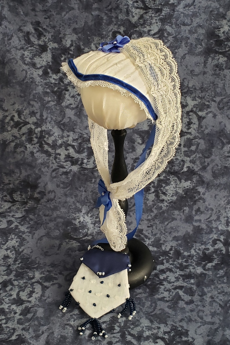 1860s Doll Bonnet & Purse Pattern: French Fashion Reproduction (PDF) - Etsy