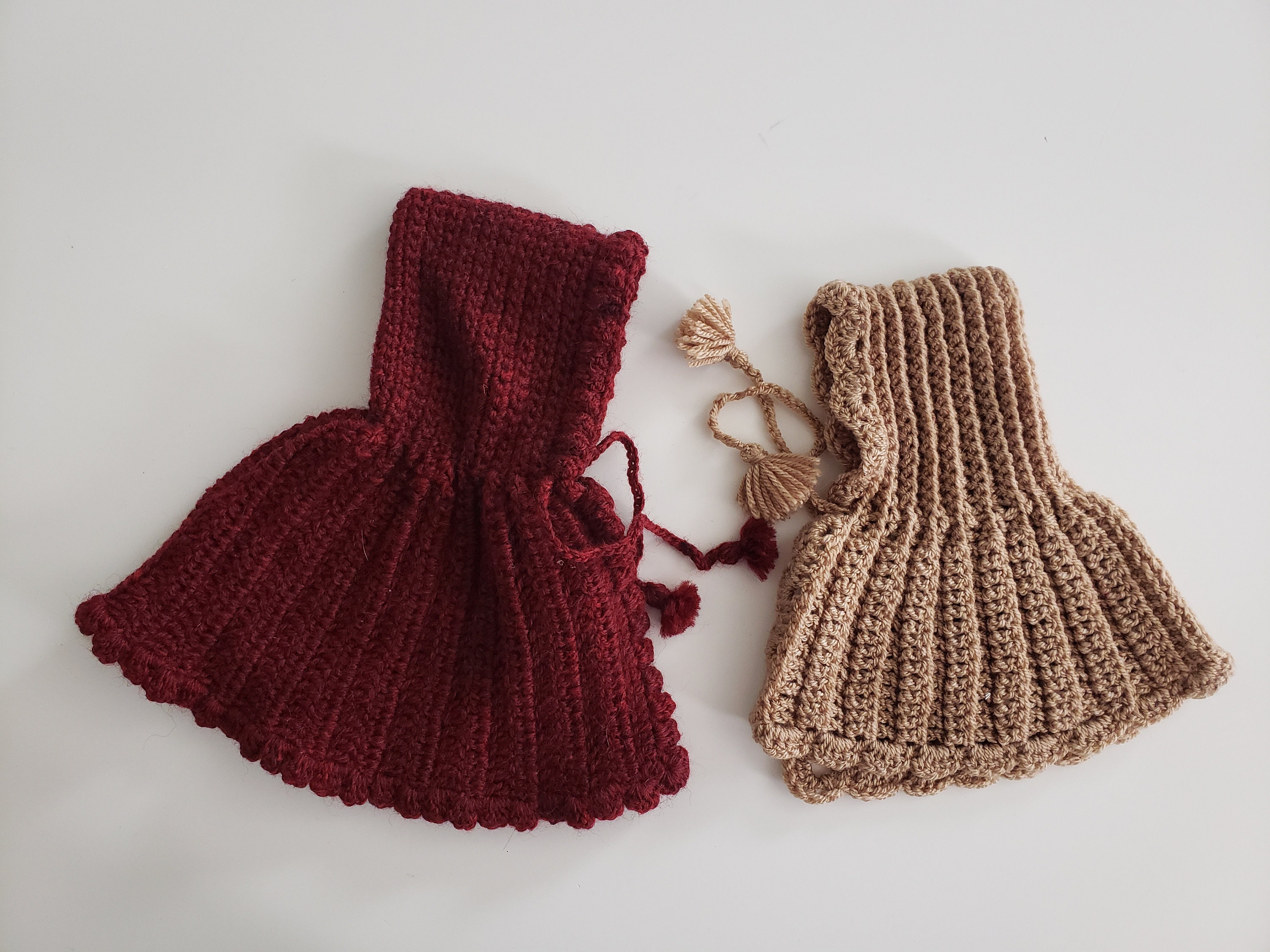 PDF PATTERN Crochet Doll's Hooded Cape 11 16 | Etsy