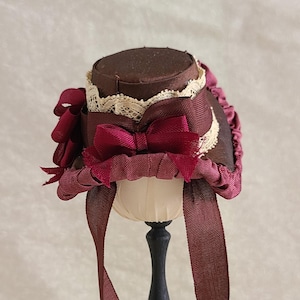 PDF PATTERN 1880s Bonnet for 14-16" Dolls French Fashion Antique ...