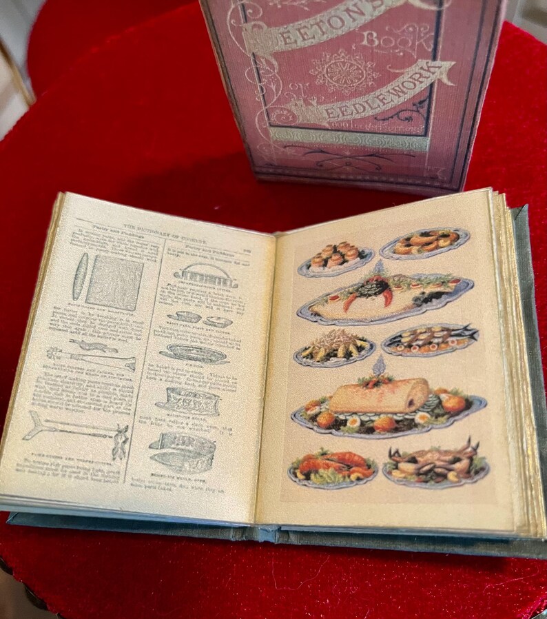 PDF Mini Book "mrs. Beeton's Cookery" for 14-18" Dolls Antique ...