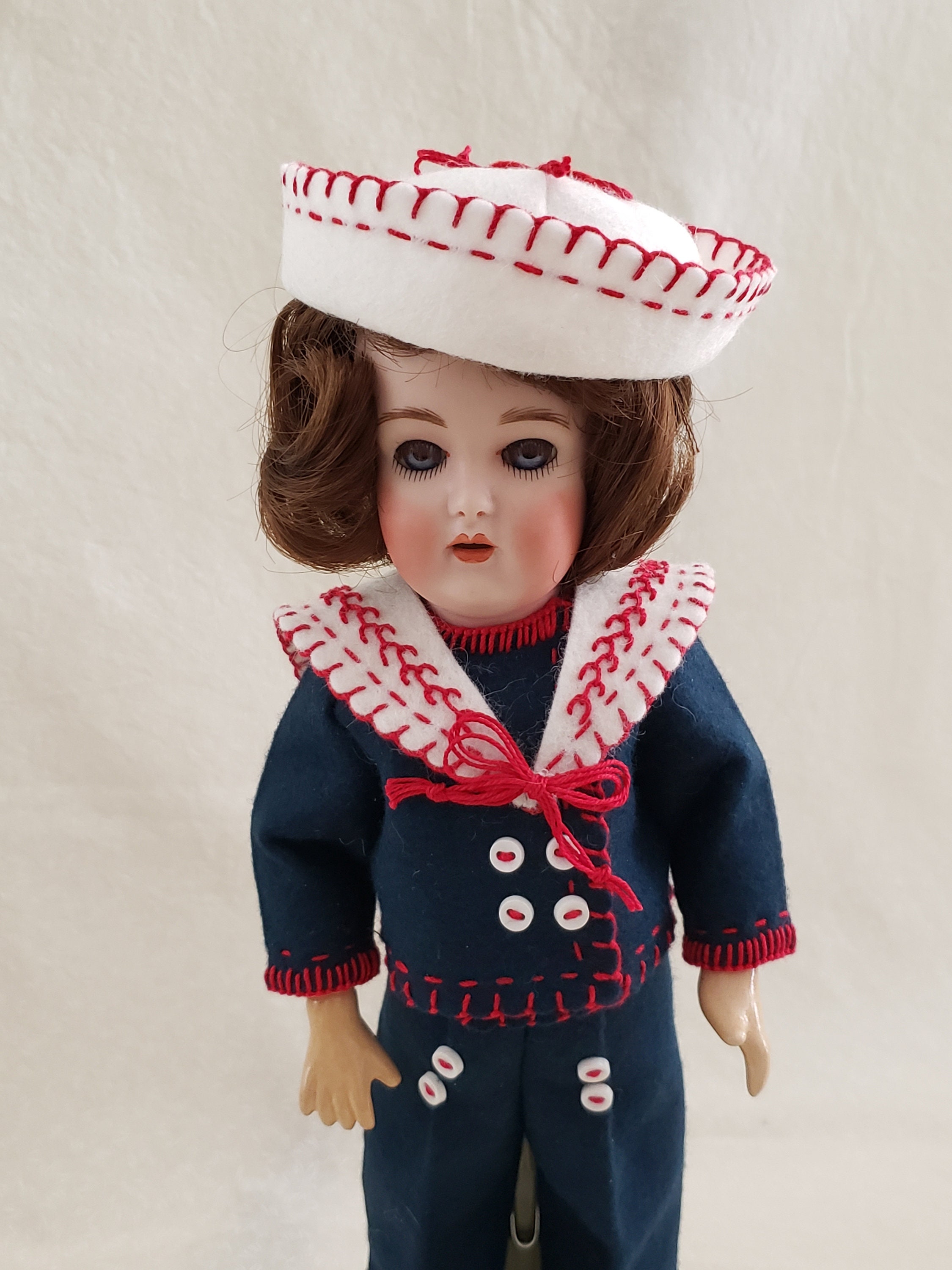 PDF PATTERN Bleuette Sailor Costume Original Felt Design by Pat Hauser ...