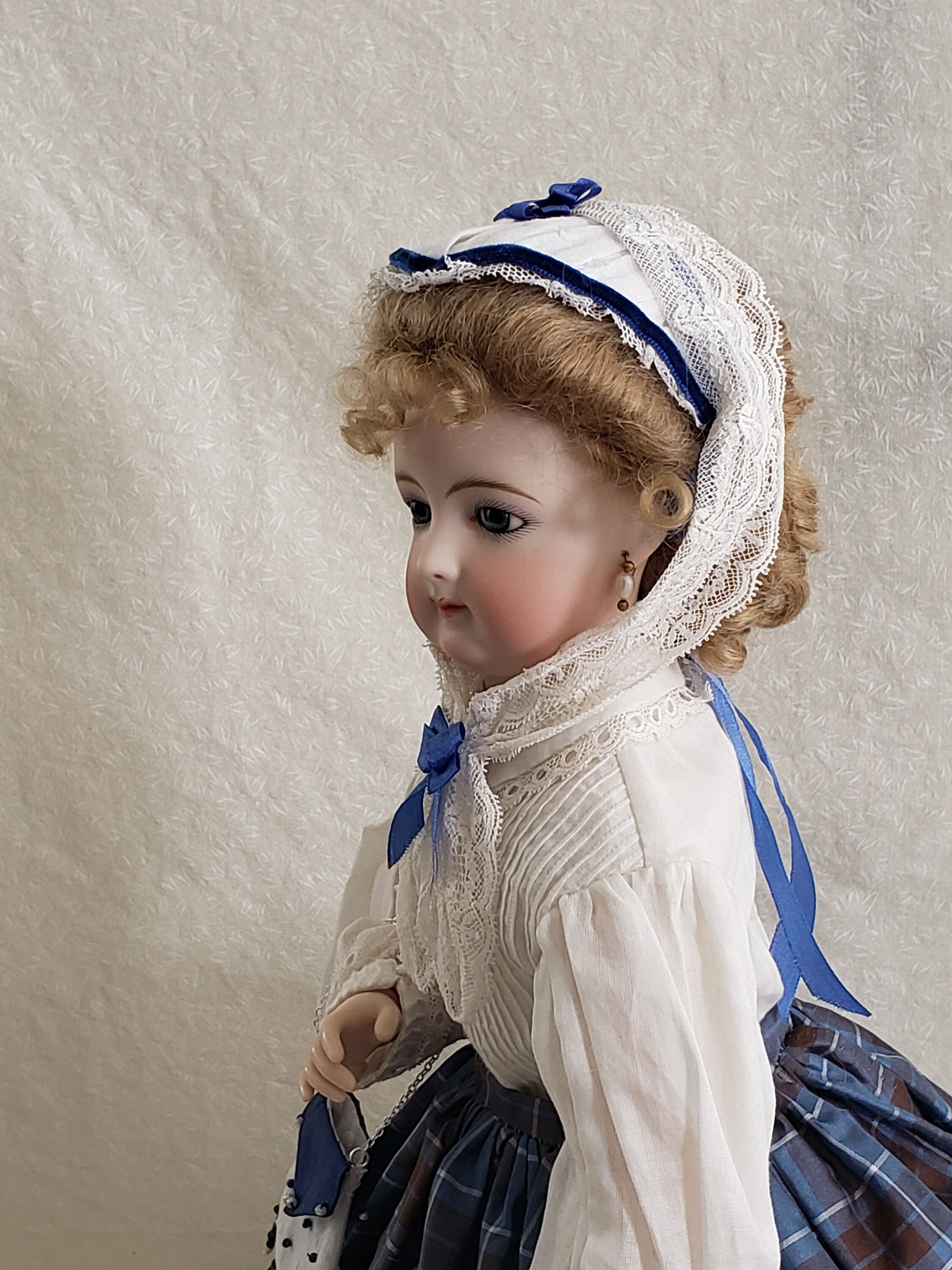 1860s Doll Bonnet & Purse Pattern: French Fashion Reproduction (PDF) - Etsy