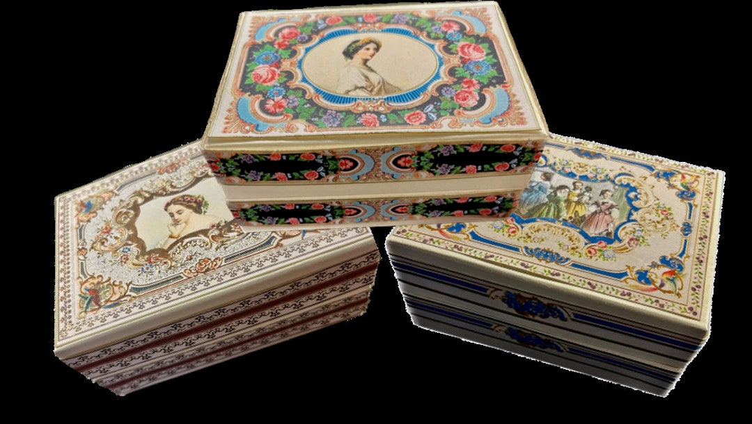 PDF Hinged Accessory Boxes Paper Craft for 12-18" French Fashion Dolls ...