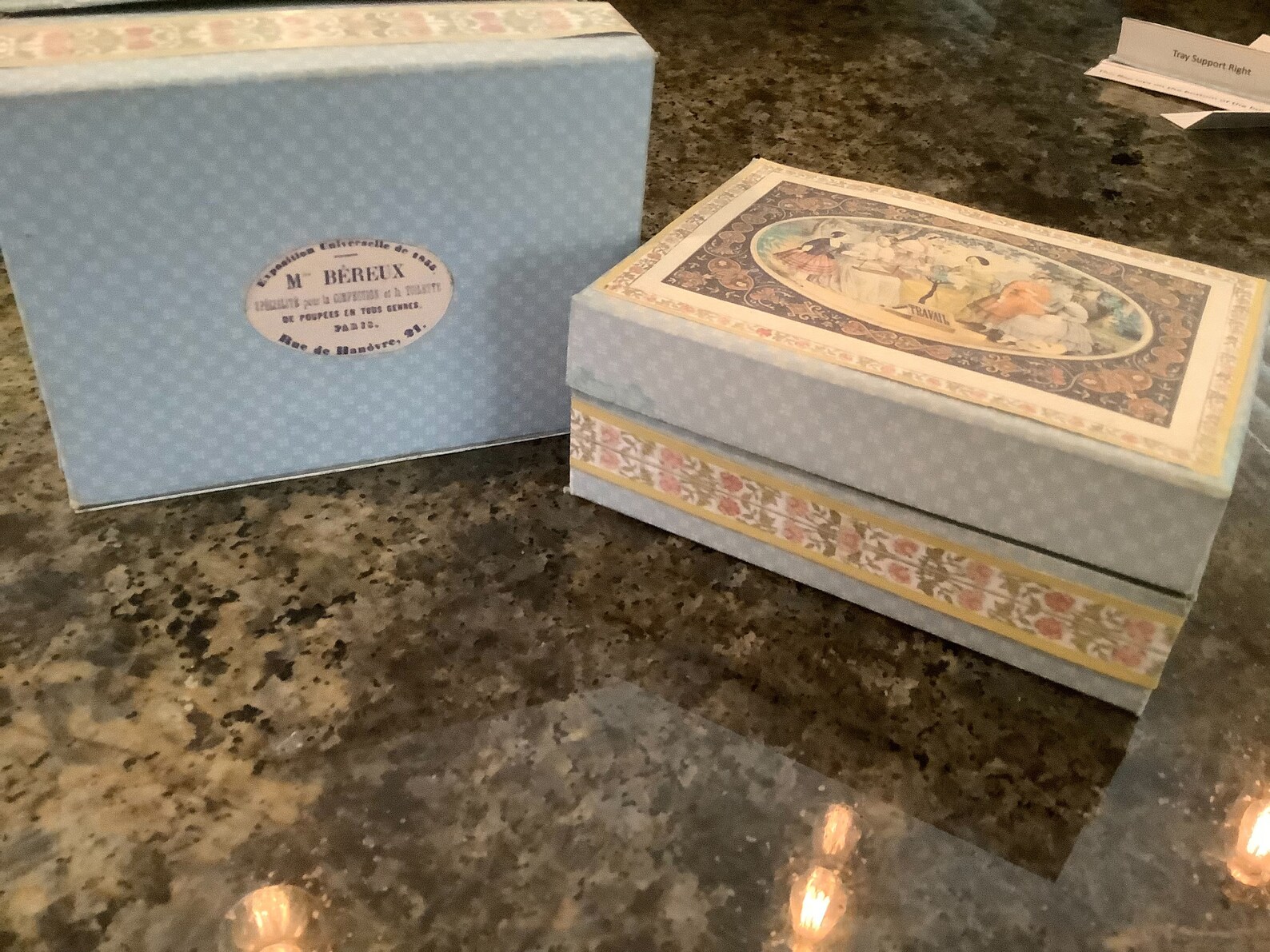 PDF Mini Needlework Box With Accessories for Dolls Antique Reproduction ...