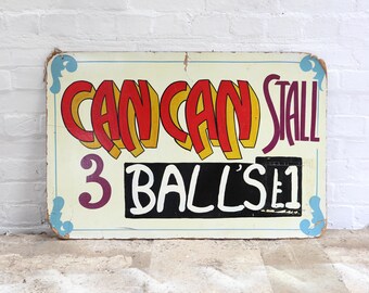 Traditional Hand Painted Fairground Sign. - Etsy UK