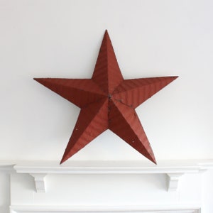 Large Original Amish Barn Star - 77cm - Etsy UK