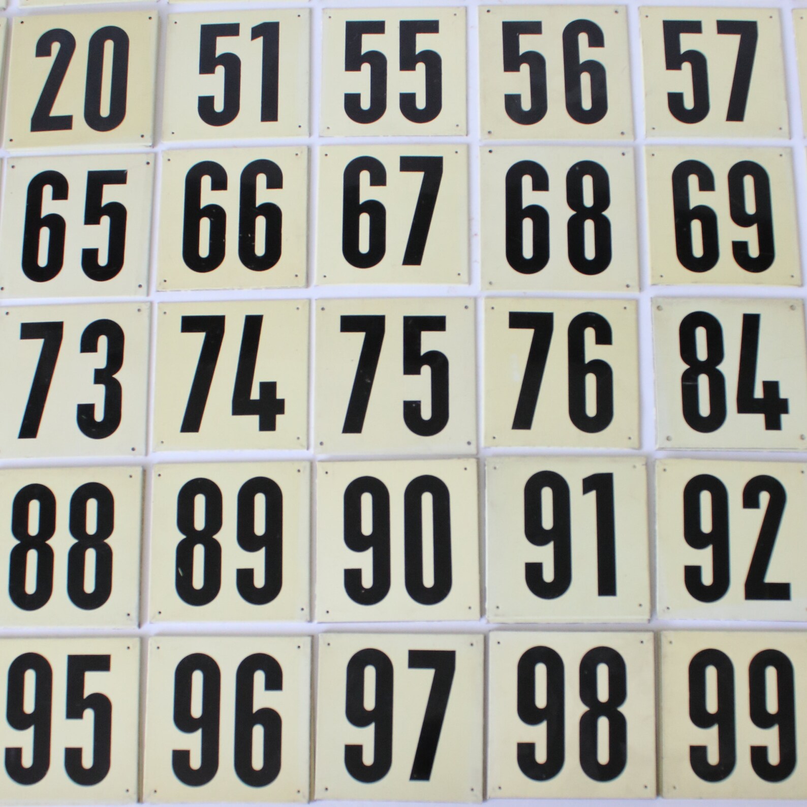 Metal factory numbers decorative number | Etsy