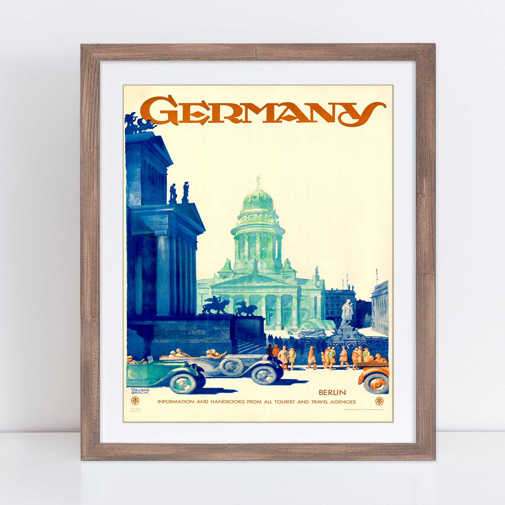 Germany Travel Poster Germany Art Germany Poster Germany | Etsy
