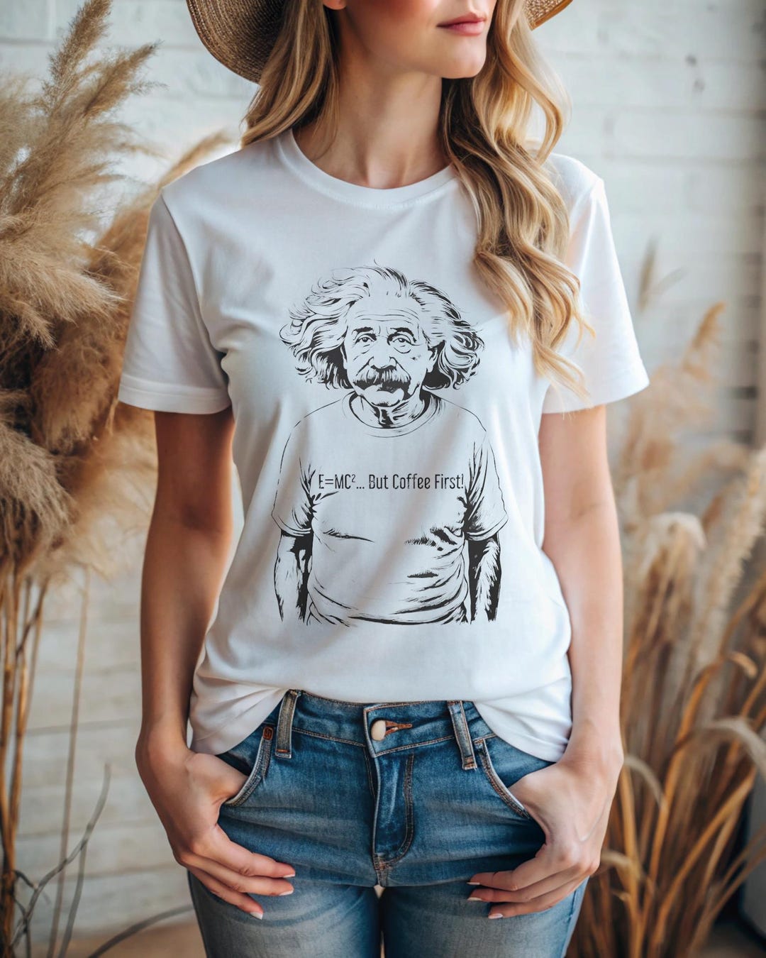 Albert Einstein Tshirt, Albert Einstein Shirt, Einstein Inspired Coffee ...