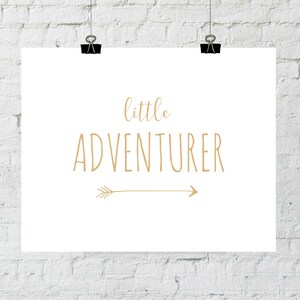 Little Adventurer Printable Nursery Art Adventure Print Nursery Art ...