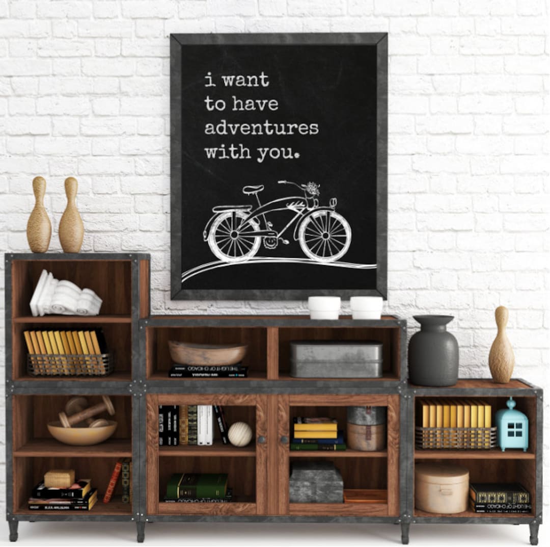 Typography Art Print, Home Wall Art, Home Decor, I Want to Have ...