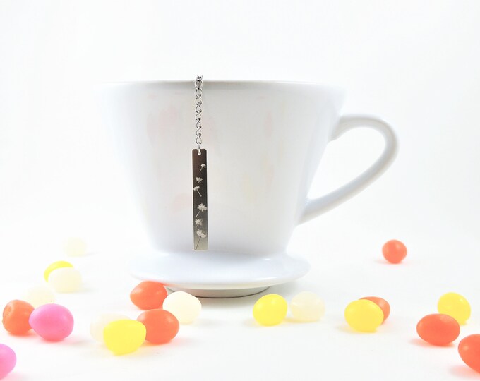 Dandelion Flower Tea Infuser Floral Tea Strainer Mesh Ball - Etsy