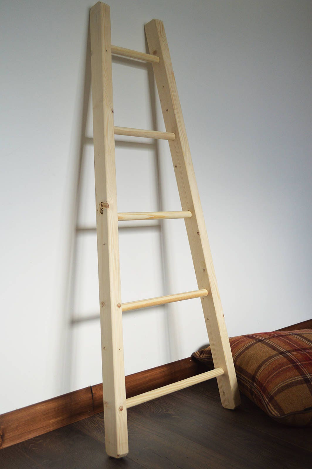 Home Decorative Wooden Ladder 130 Cm in Height A Shape | Etsy