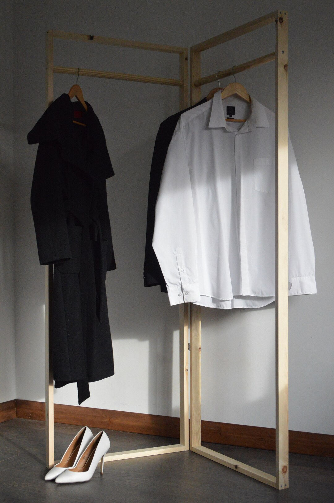 Handmade Double Clothes Rail With Frame Shape! - Etsy