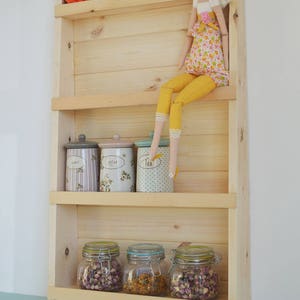 Storage Shelf Perfect for Kitchens HAND MADE RETRO - Etsy