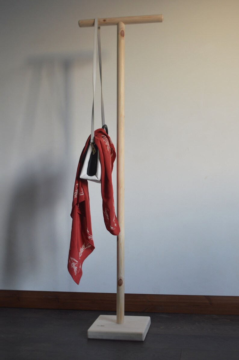 Handmade Wooden Coat Stand Etsy UK