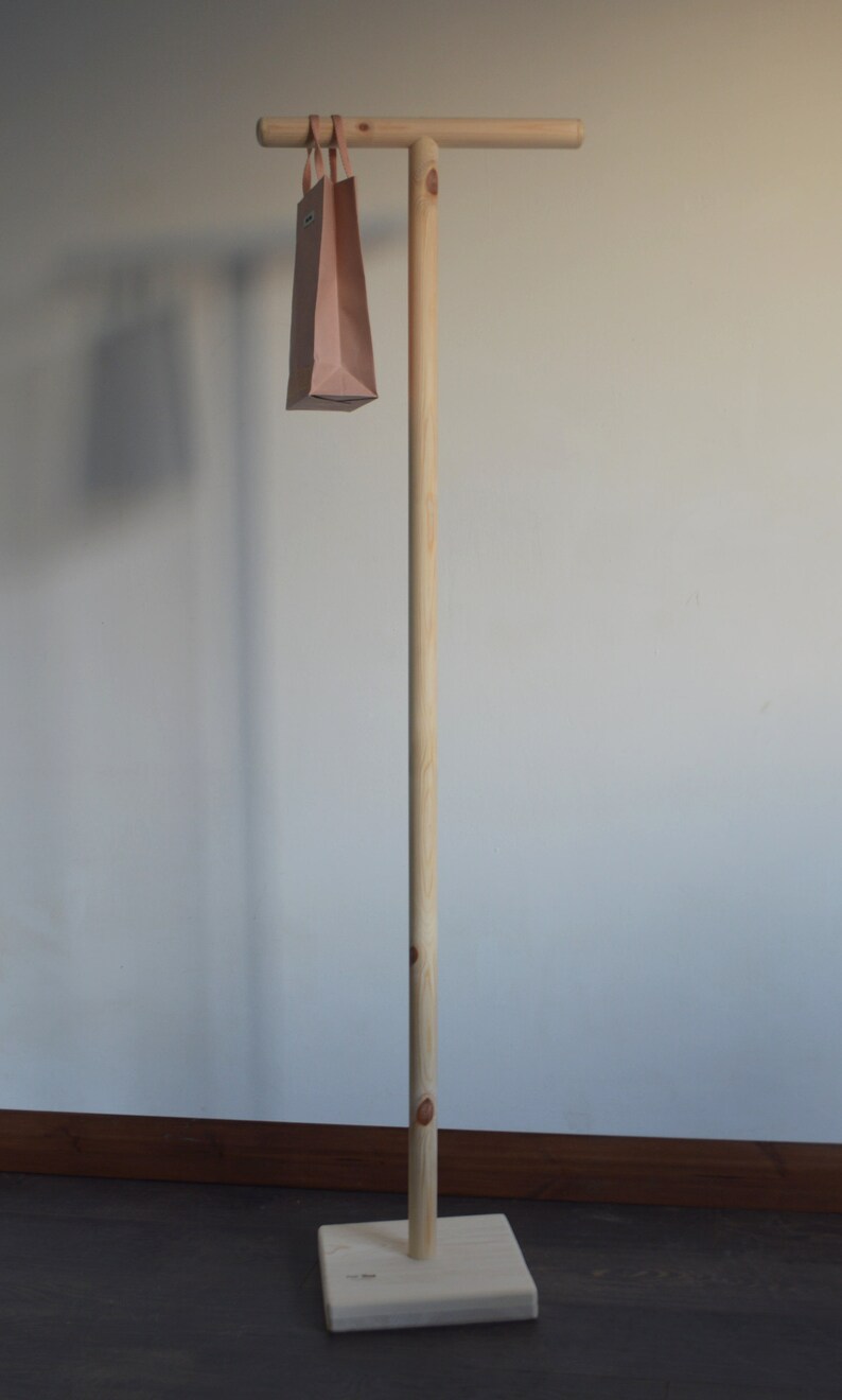Handmade Wooden Coat Stand Etsy UK