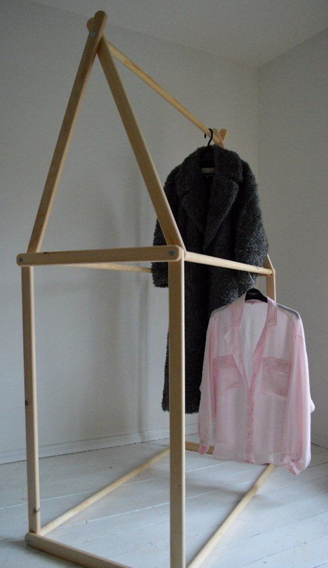Handmade Clothes Rail Clothes Rackperfect for | Etsy