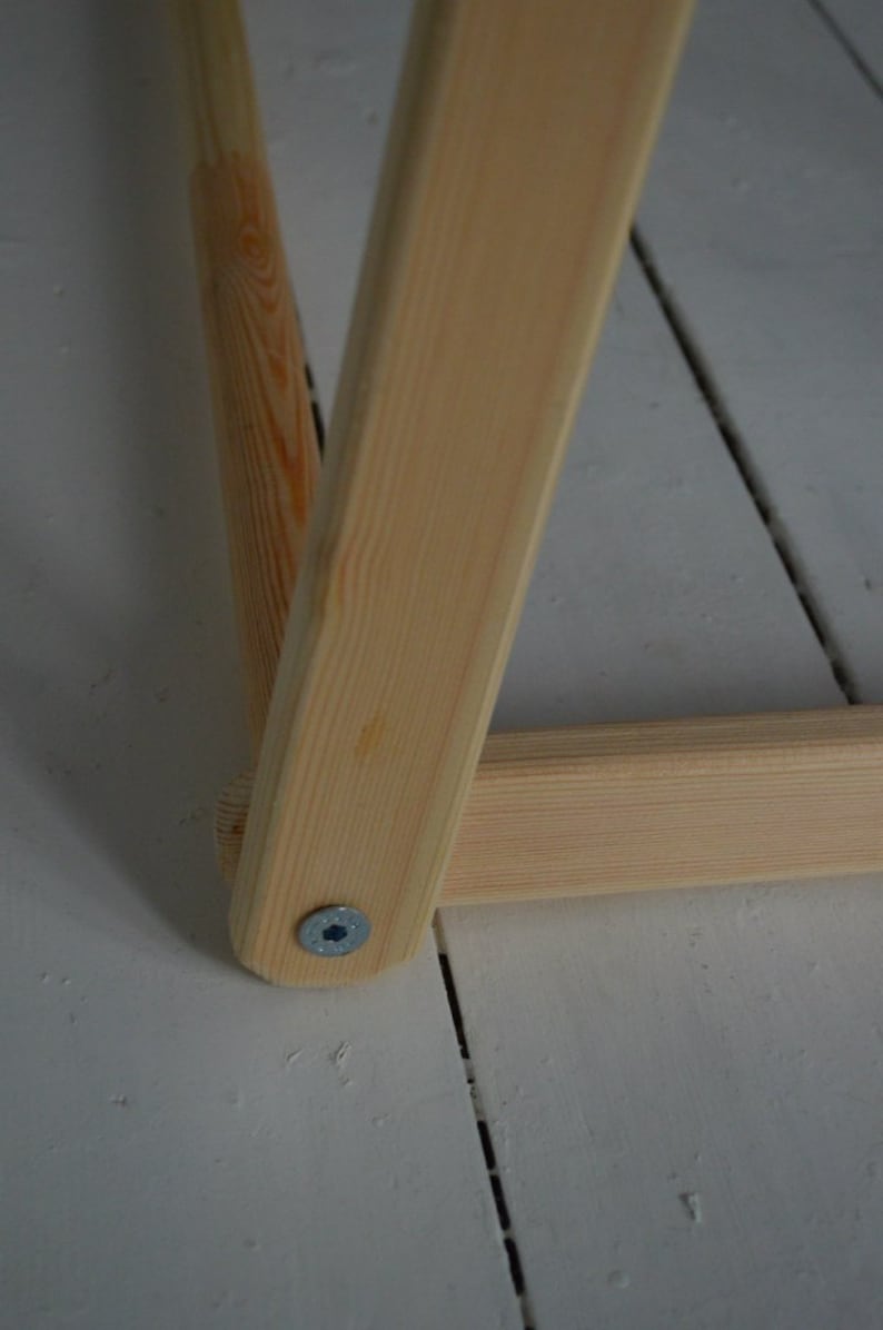 Handmade, Natural Wood, Clothes Rack - Etsy UK