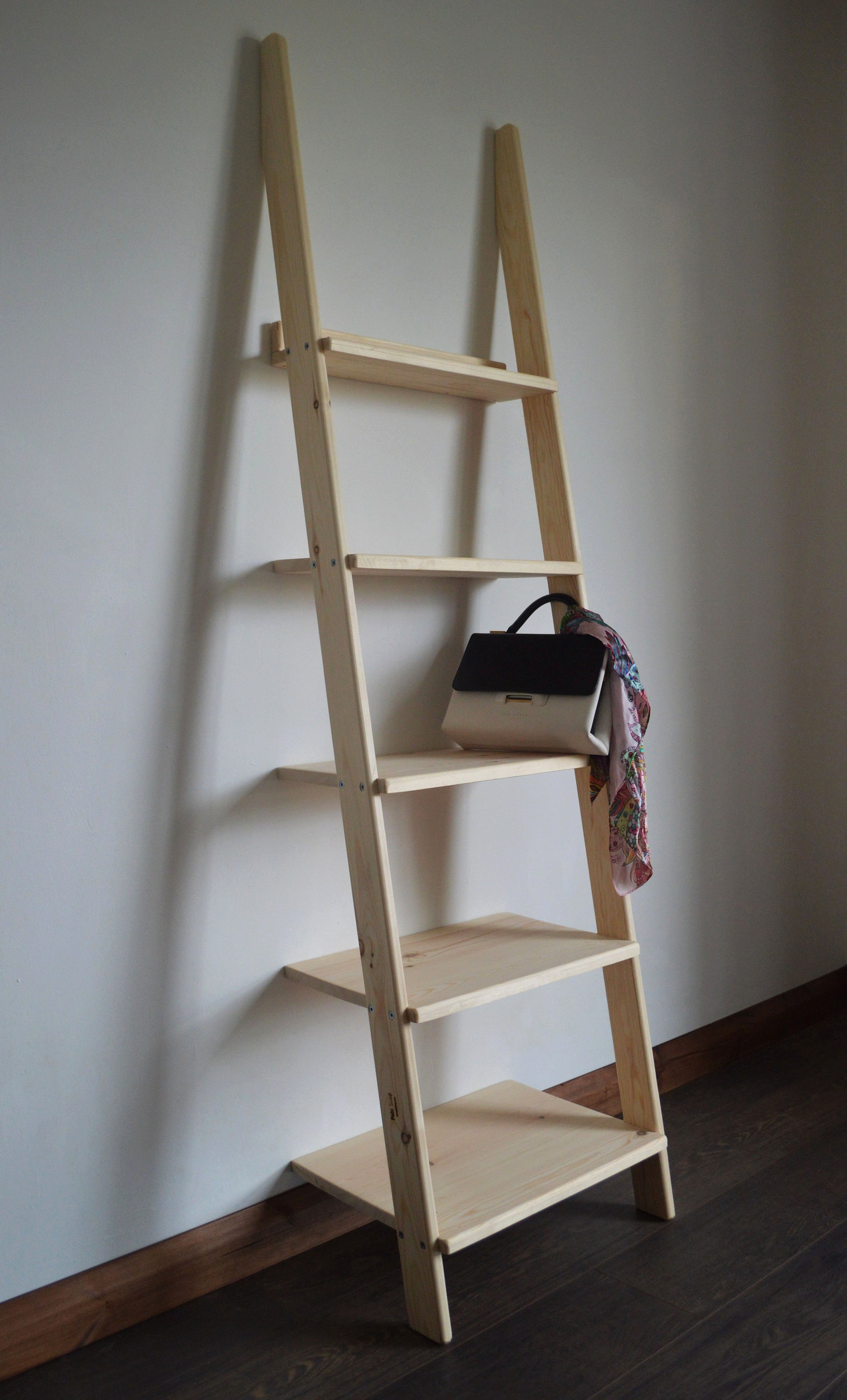 Home Decorative Wooden Ladder Unit Storage Desplay Unit - Etsy