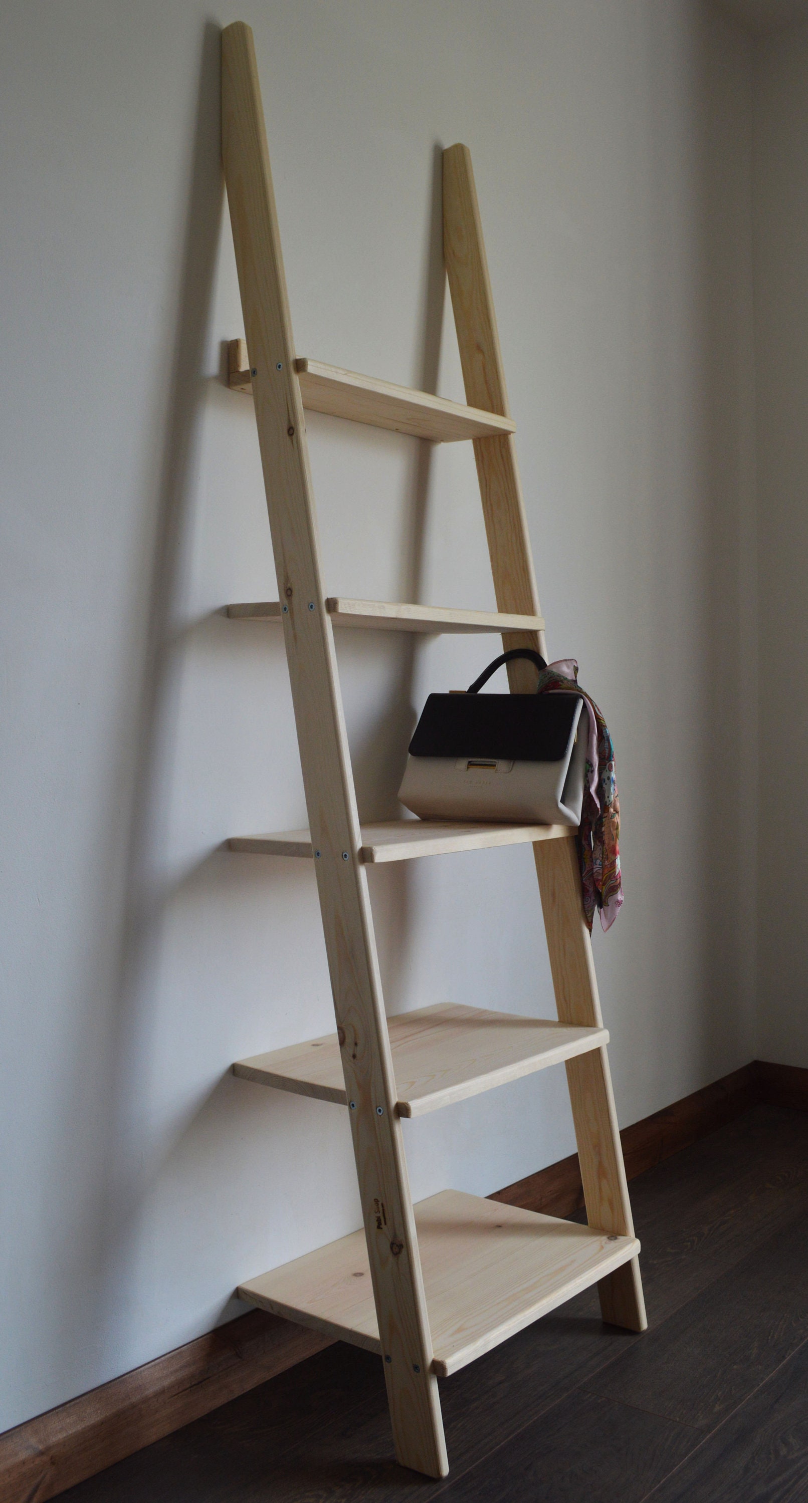 Home Decorative Wooden Ladder Unit Storage Desplay Unit - Etsy UK