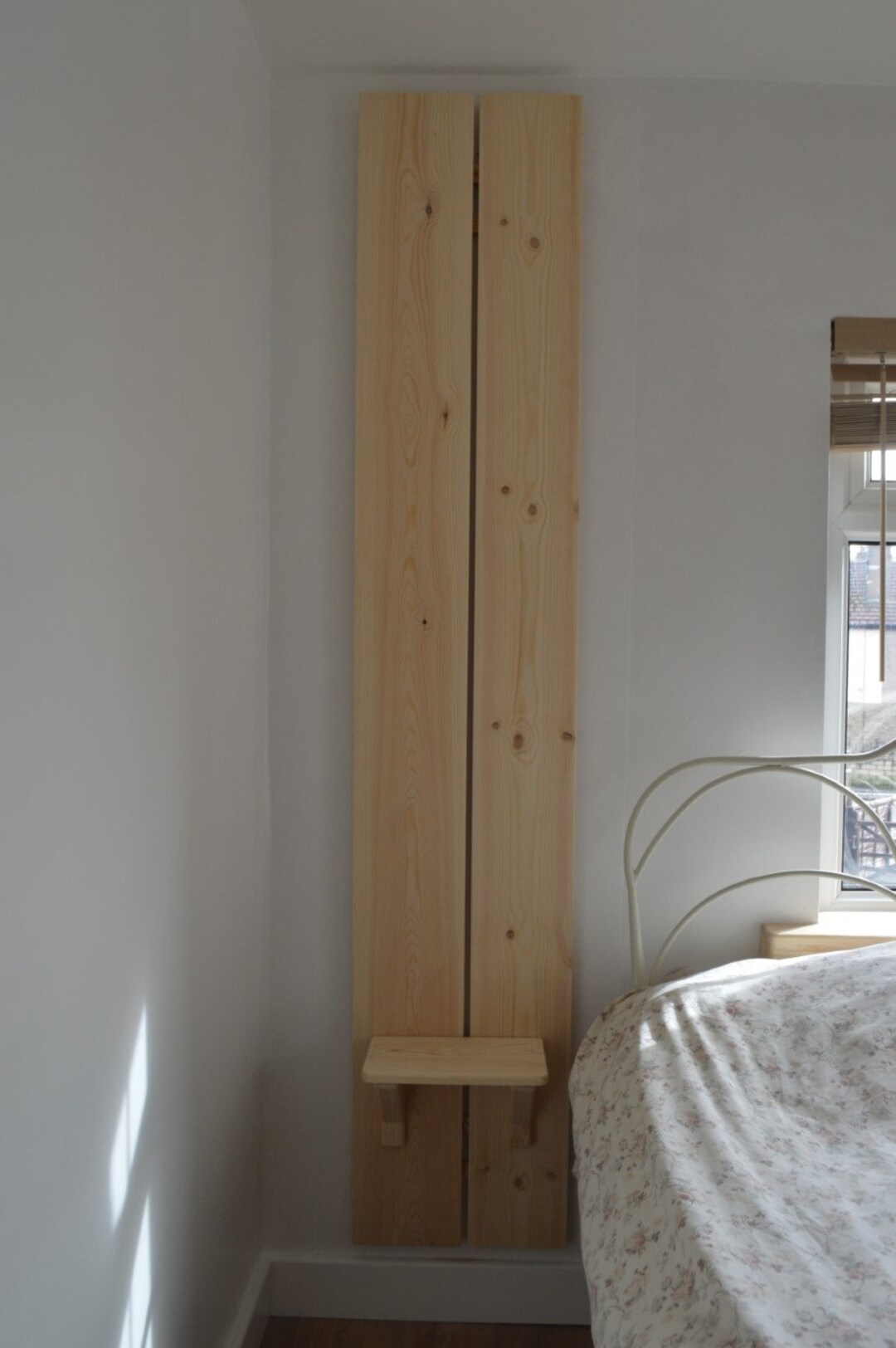 Solid Pine Wood Wall Panel With Shelf 3D Wall Decor 3D Wooden Panels ...